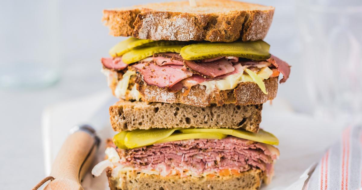 Pastrami-Sandwich wie aus New York