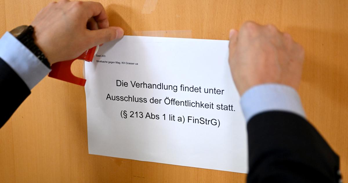 Grasser-Steuerprozess: Öffentlichkeit kurz nach Start ausgeschlossen ...