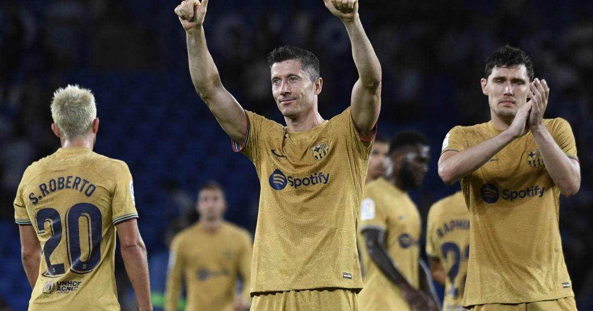 Stürmerstar Lewandowski traf am Geburtstag erstmals für Barcelona | Kurier