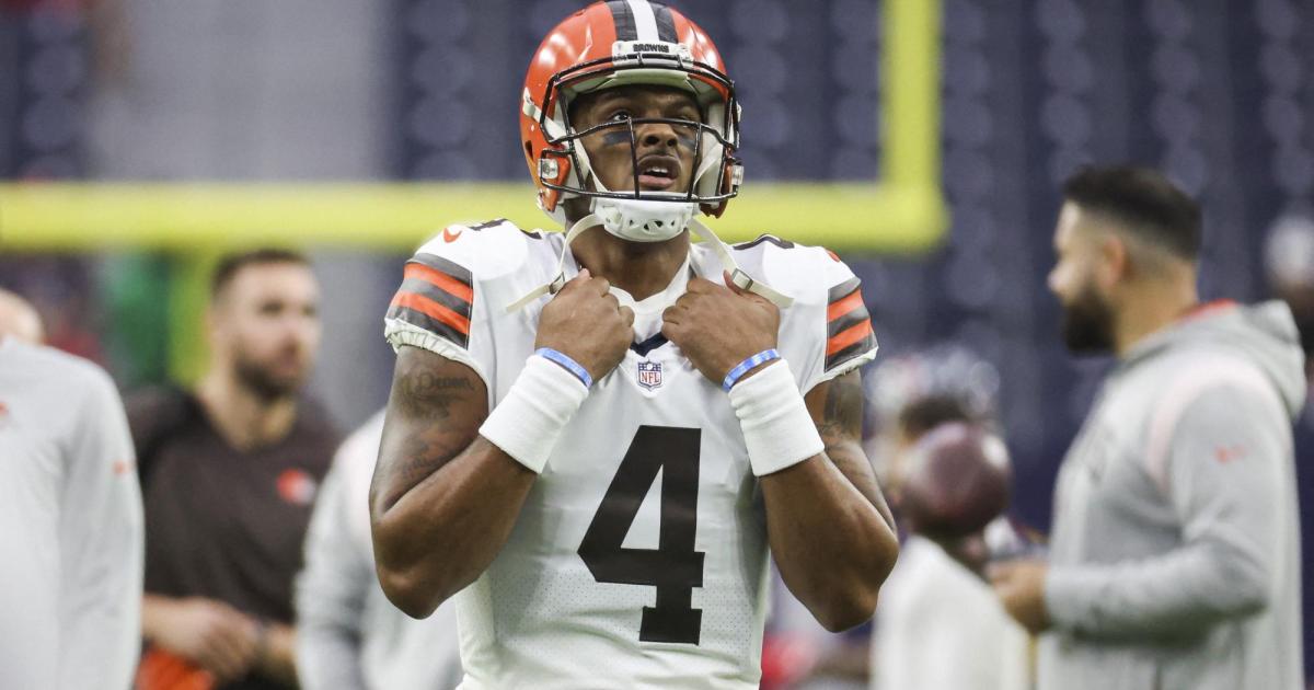 Nach Missbrauchs-Klagen: NFL-Star Watson bei Comeback ausgebuht | Kurier