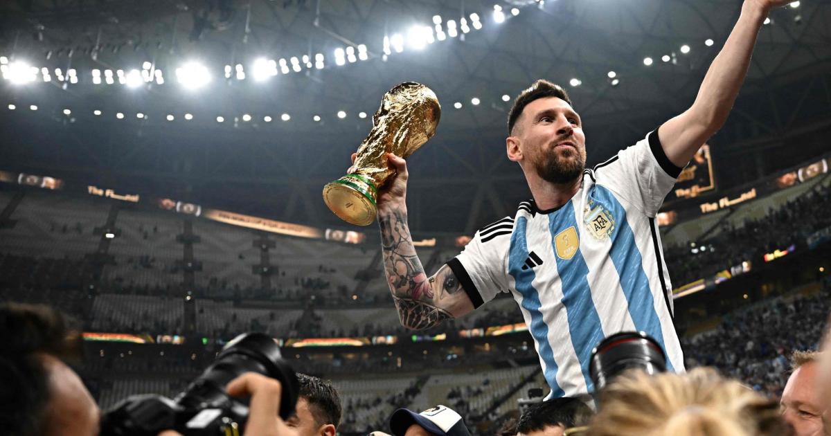 Weltmeister Lionel Messi schlief mit dem Pokal im Bett