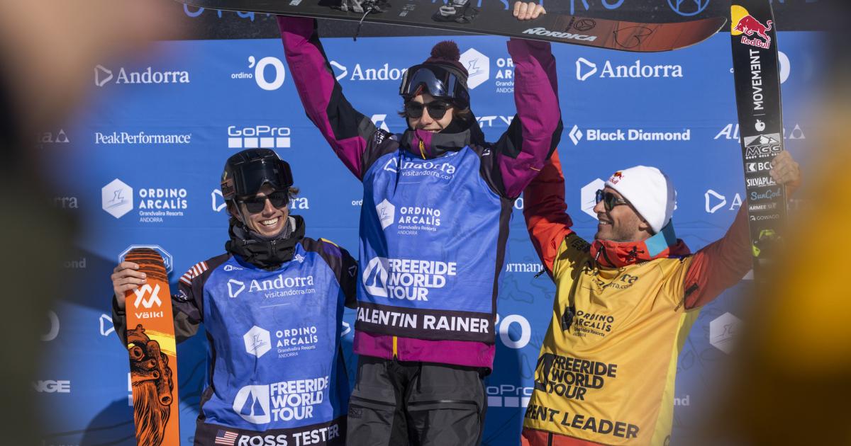 Erster Sieg für Tiroler Freerider Valentin Rainer auf der World Tour