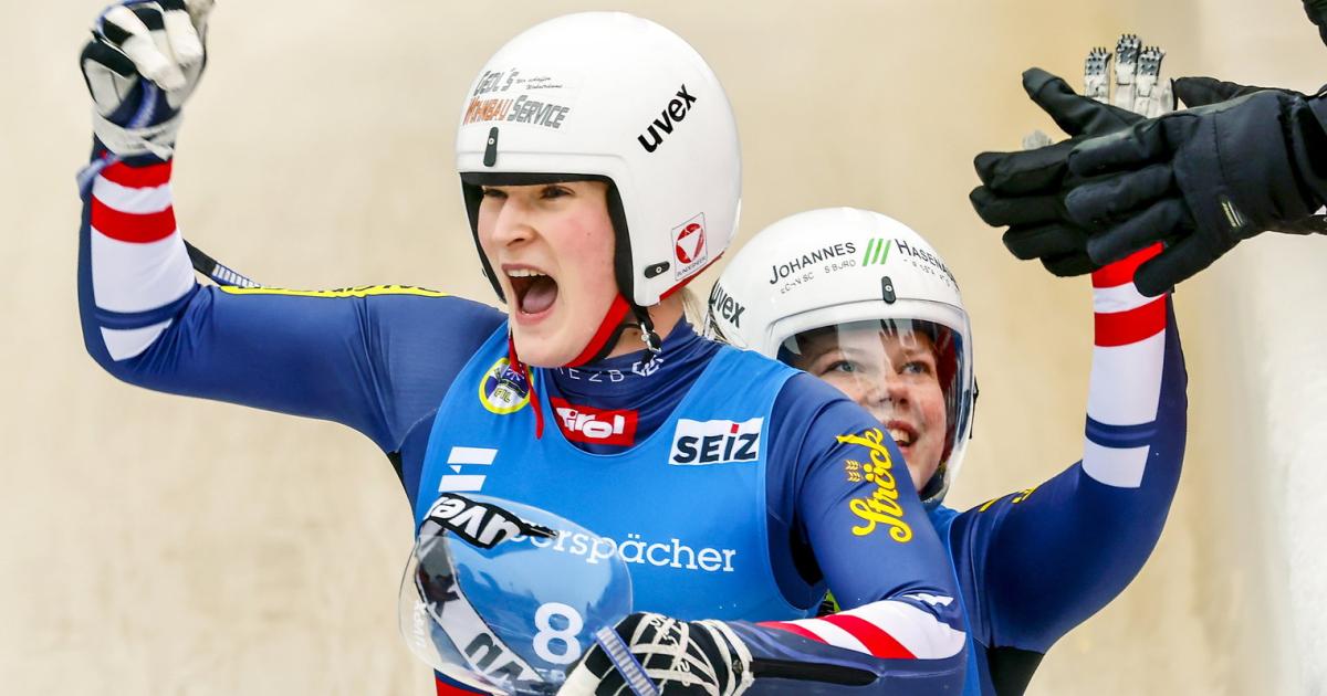 Rodeln: Sprint-Weltcup an Egle/Kipp, Müller/Frauscher Gesamt-3. | Kurier