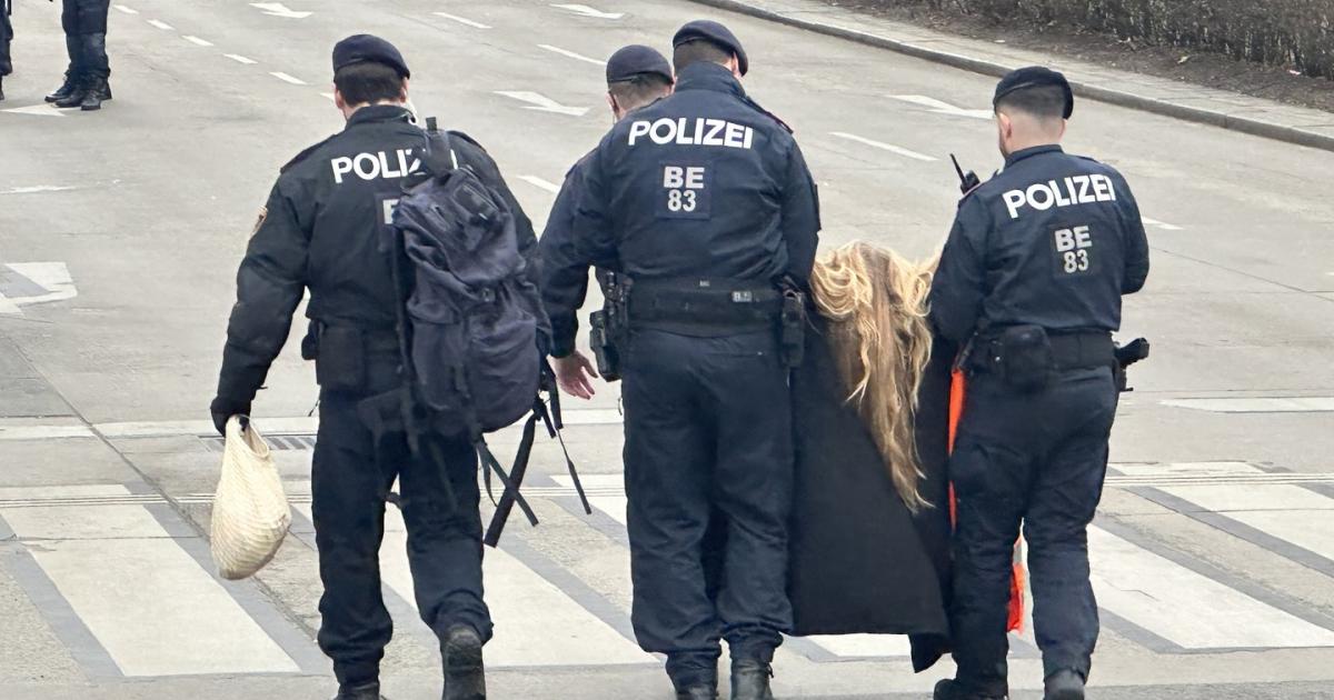Klimaaktivistin nackt untersucht: Vorwürfe gegen Wiener Polizei | Kurier