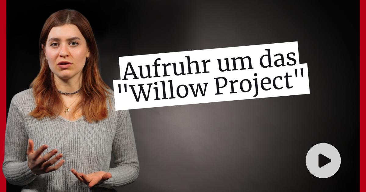 Aufruhr auf TikTok: Worum geht es beim "Willow Project"?