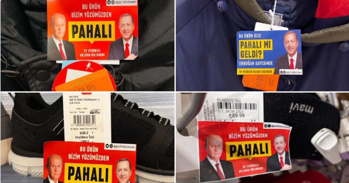Warum sich Erdoğan von einer Sticker-Aktion beleidigt fühlt