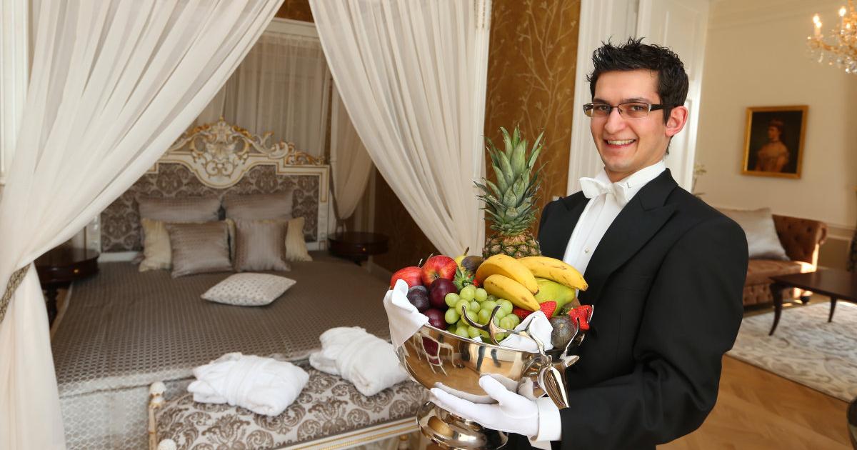 Luxussuite mit Butler um 4900 Euro