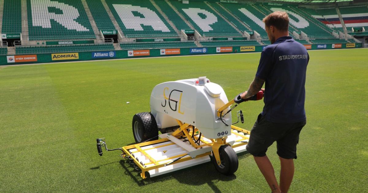 Warum es bei Rapid das beste Gras der Bundesliga gibt | Kurier