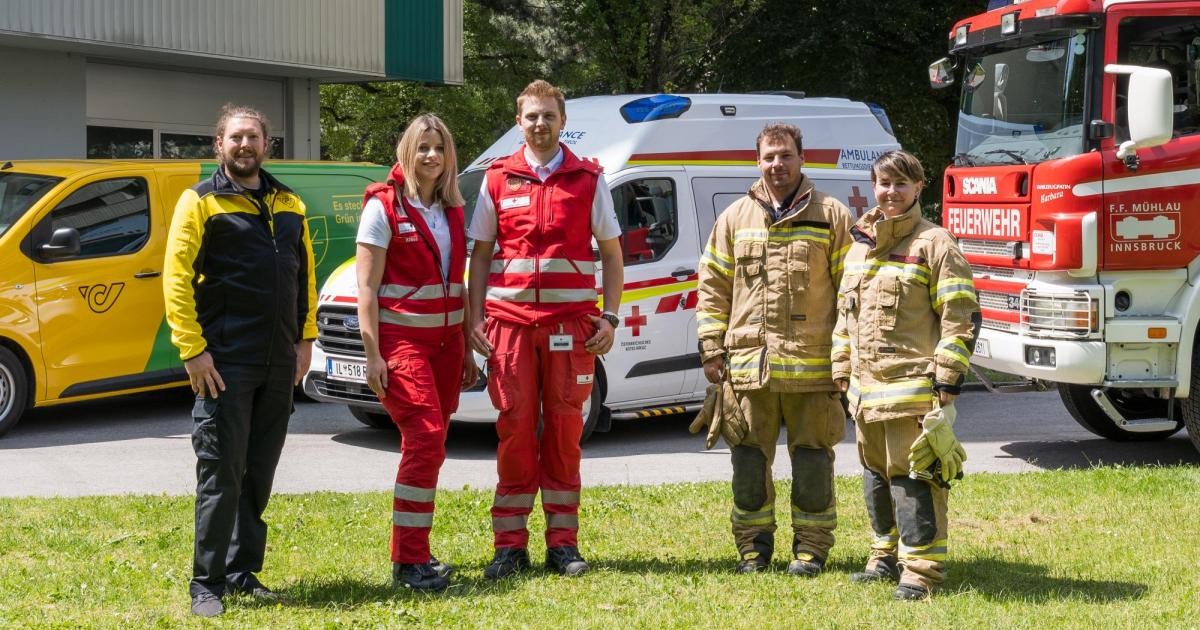 Sichtbarkeit von Adressen: Feuerwehr, Rotes Kreuz und Post starten ...