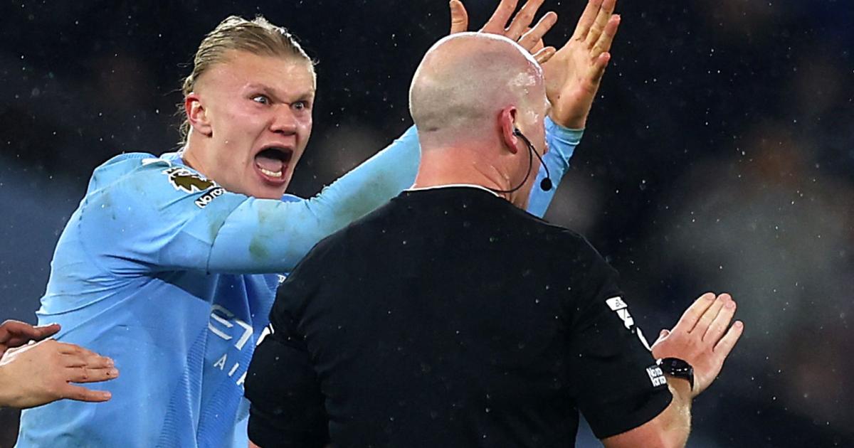 Haaland in Rage: Ein Pfiff ließ den Manchester-Star ausrasten | Kurier