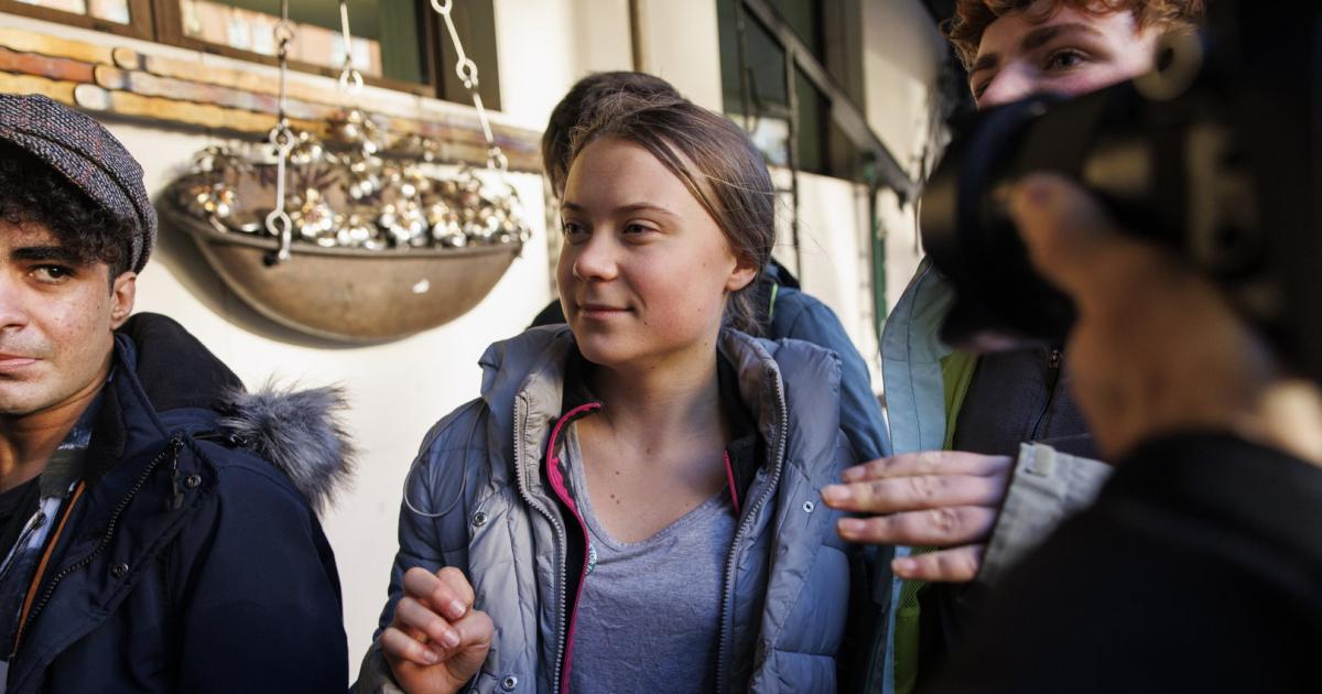 Klimaaktivistin Greta Thunberg beschuldigt Israel des Völkermordes Klimaaktivistin Greta Thunberg beschuldigt Israel des Völkermordes
