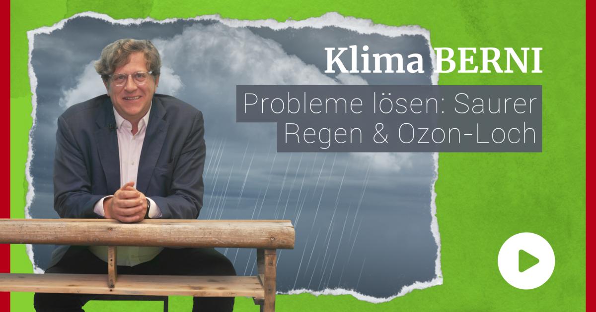 Was wurde eigentlich aus dem sauren Regen? | Kurier
