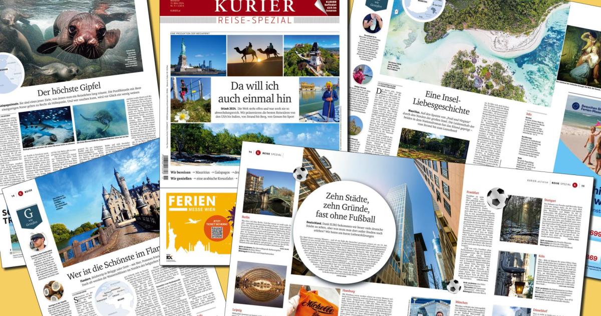 Der KURIER auf der Ferienmesse 2024: Willkommen in der Welt | Kurier