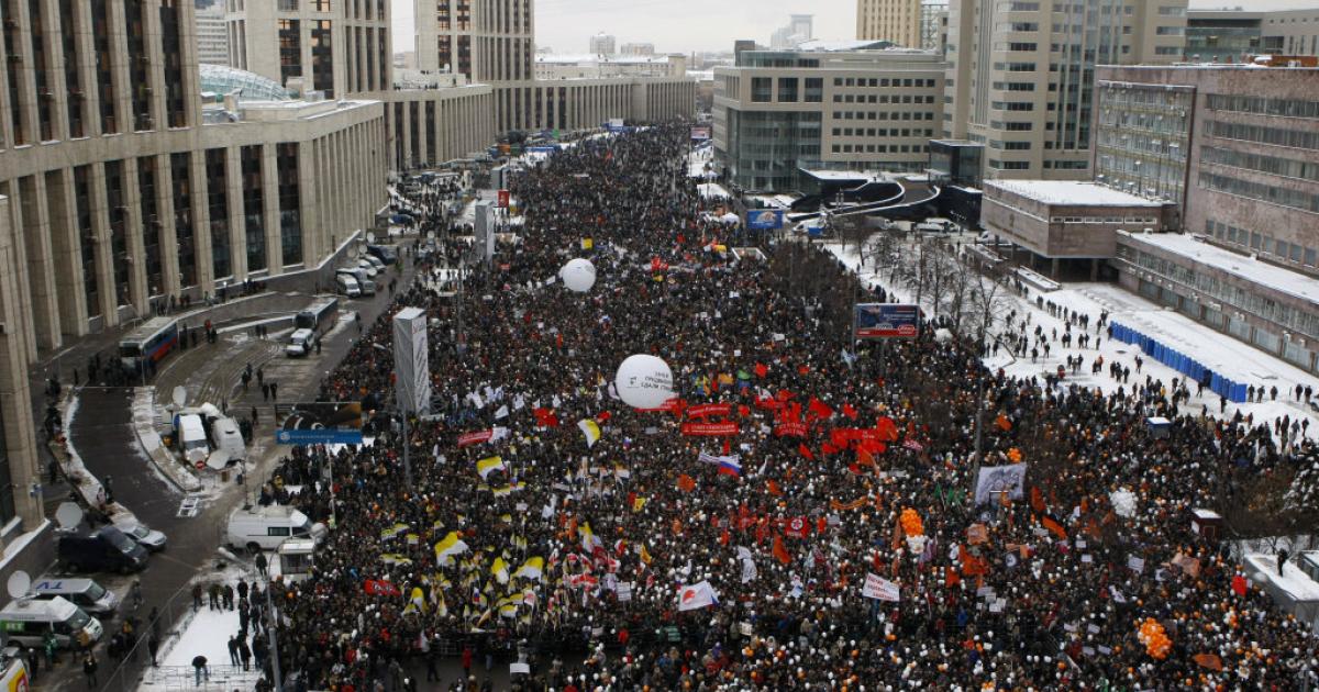 Protest gegen Putin brach alle Rekorde | Kurier