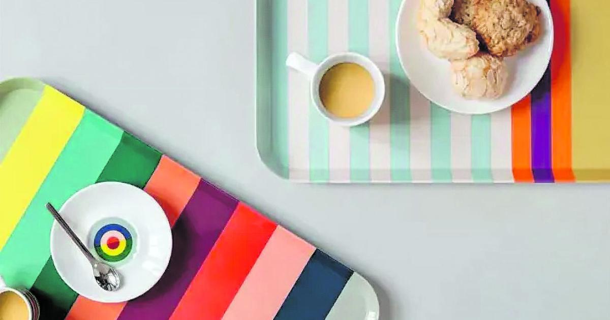 Am Silbertablett servieren: Schöne Tabletts fürs Essen im Freien | Kurier