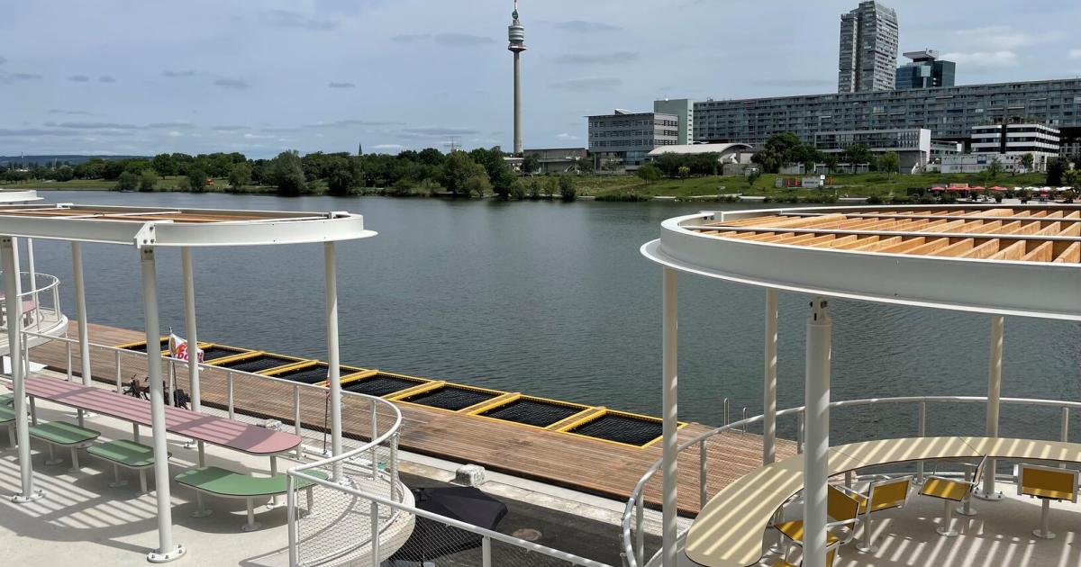 Pier 22: Neuer Strand auf der Wiener Donauinsel eröffnet | Kurier