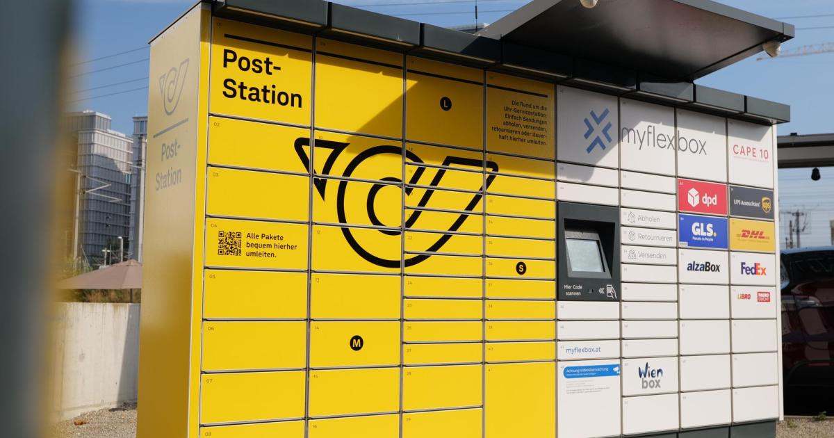 "Schlapfendistanz": 550 neue Abholstationen für Pakete von der Post ...