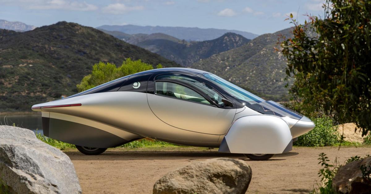 Neues Solarauto von Aptera wird auf der CES in Las Vegas präsentiert ...