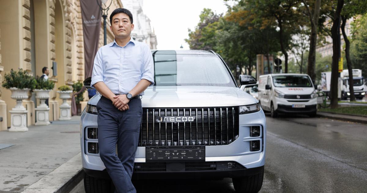 Chery Europa-Chef David Shen: „Unsere Zukunft ist europäisch“ | Kurier