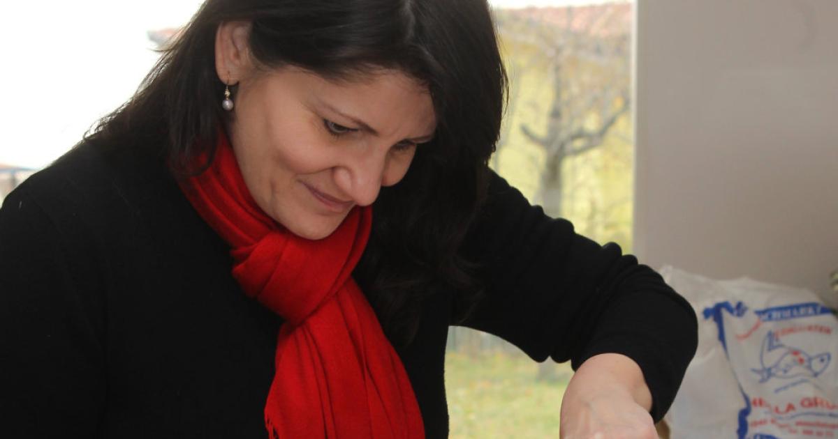 Sigrid Hauser macht Lachs