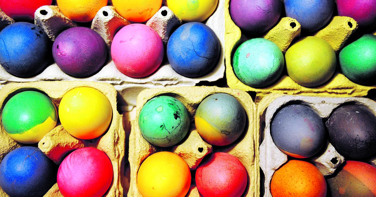 Eier: Bunt im April, Pulver im August | Kurier