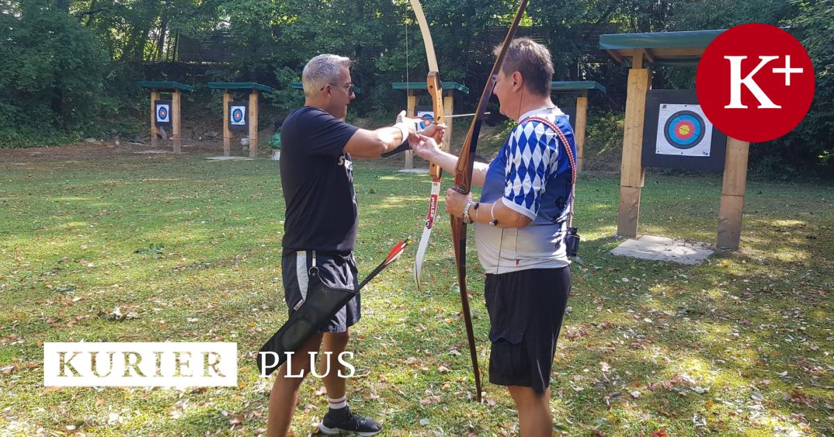 Selbstversuch Bogenschießen: Wenn man einmal den Bogen überspannt | Kurier