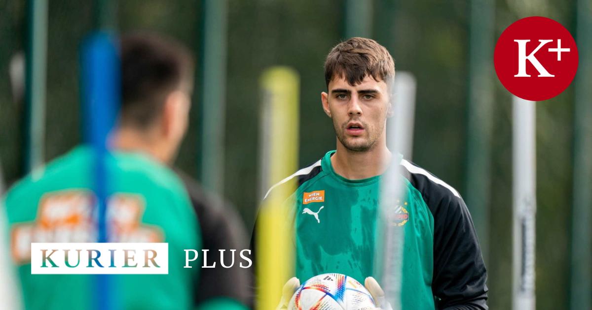 Rapid-Tormann Niklas Hedl: Der Quantensprung der Nummer 1 | Kurier