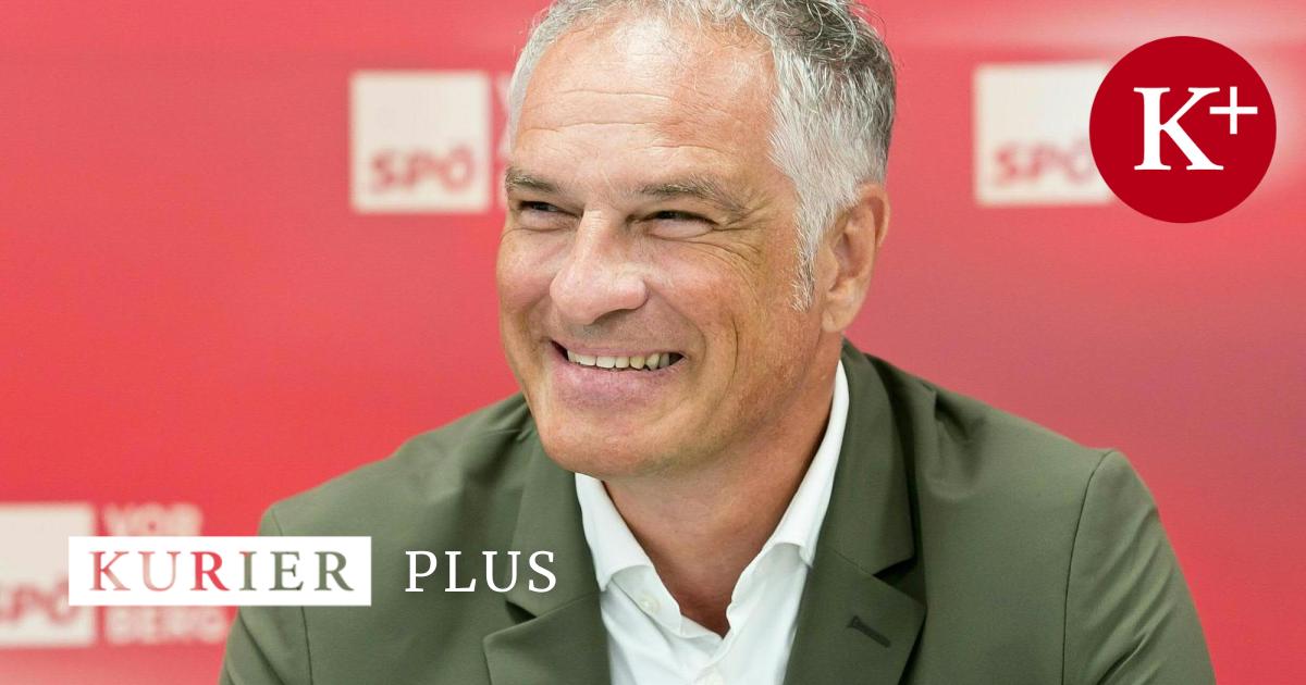 Vorarlbergs neuer SPÖ-Chef Leiter: "Wollen Hype um Andreas Babler nutzen" | Kurier