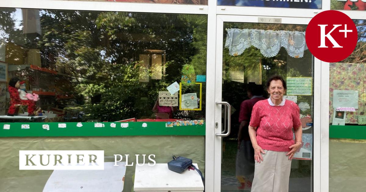 Aus für Greißlerei nach 55 Jahren: Frau Plesch geht in Pension | Kurier