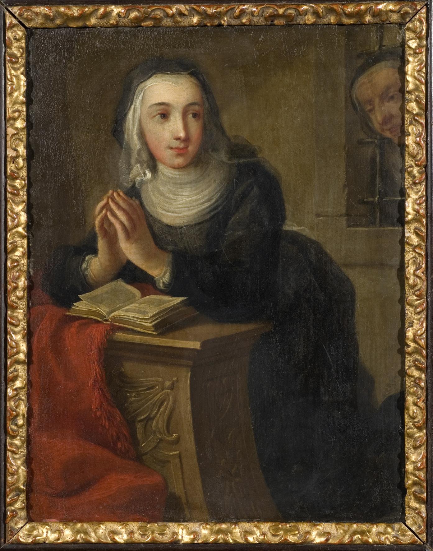 Martin van Meytens - Kneeling Nun, Recto (1731) : r/museum