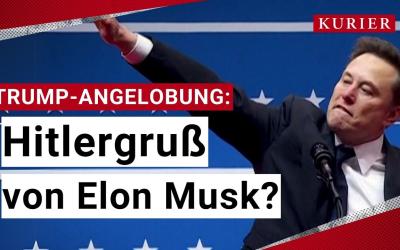 Hitlergruß von Elon Musk? Empörung über Geste | Kurier